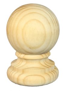 Ball Fence Post Capital 110mmØ