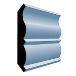 Cornice 2 MDF Primed 5.4m | Cornice Profiles | Timber Mouldings