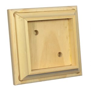 90mm Pyramid Top Post Cap Pine